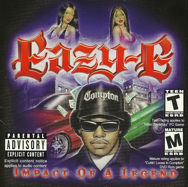 Impact Of A Legend by Eazy-E (CD 2002 Ruthless Records) in Compton ...
