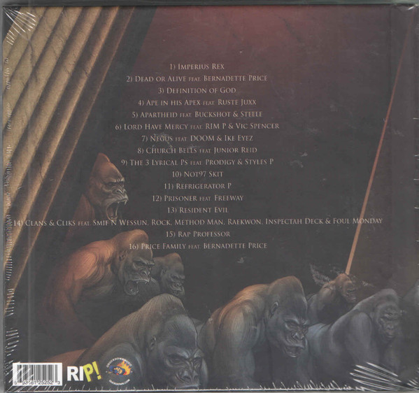 Imperius Rex by Sean Price (CD 2017 Duck Down) in New York City | Rap ...