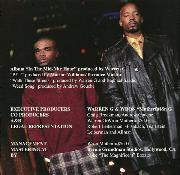 In The Mid - Nite Hour by Warren G (CD 2005 Lightyear Entertainment) in ...