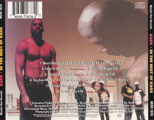 In The Mist Of Kaos by Kaos (CD 1995 Murder One Records) in East Palo ...