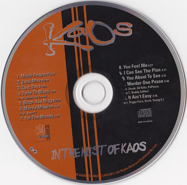 In The Mist Of Kaos by Kaos (CD 1995 Murder One Records) in East Palo ...