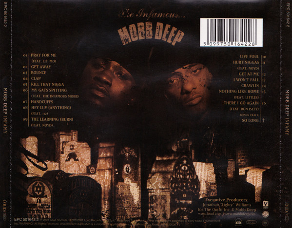 Infamy by Mobb Deep (CD 2001 Epic) in New York City | Rap - The Good Ol ...