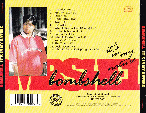 It's In My Nature by Bombshell (CD 1996 Super Sonic Sound) in Detroit ...