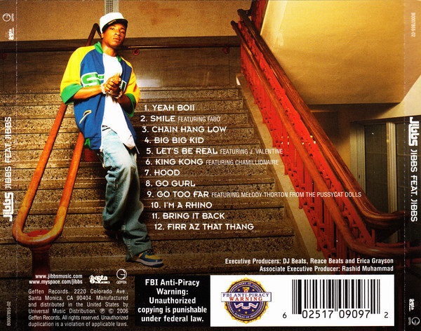 Jibbs Feat. Jibbs by Jibbs (CD 2006 Geffen Records) in | Rap - The Good ...