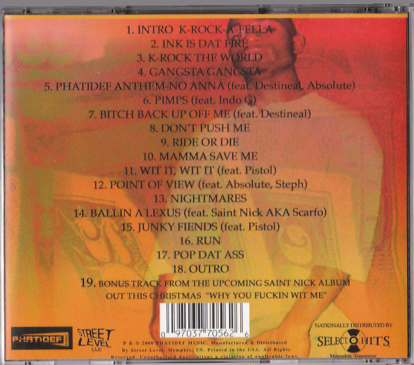 K-Rock (Phatidef Music, Prophet Entertainment, Rock Solid Music) in ...