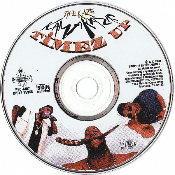 Kamakazie Timez Up by The Kaze (CD 1998 Prophet Entertainment) in ...