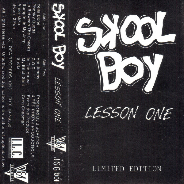 Lesson One by Skool Boy (Tape 1993 Dea Records) in Los Angeles | Rap ...