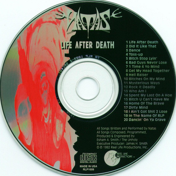 Life After Death by Natas (CD 1992 Reel Life Productions) in Detroit ...
