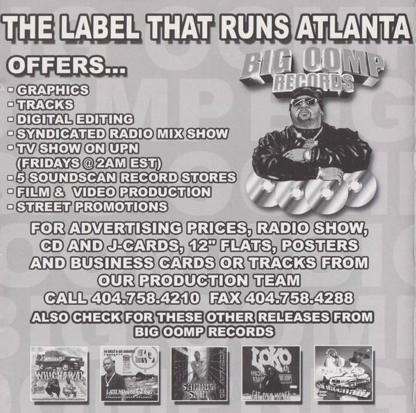 Lil Chopper Toy by Baby D (CD 2002 Big Oomp Records) in Atlanta | Rap ...