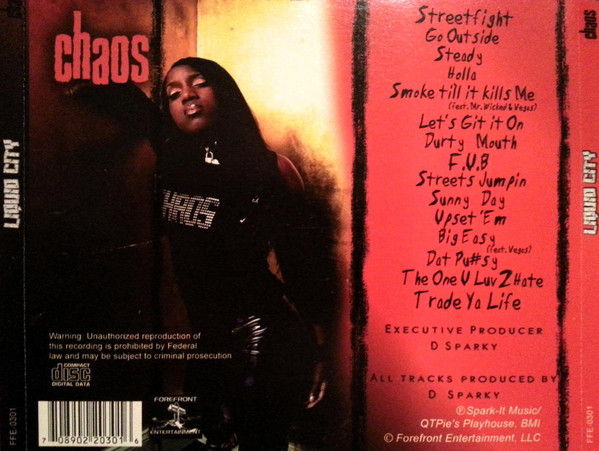 Liquid City by Chaos (CD 2003 Forefront Entertainment) in New Orleans ...