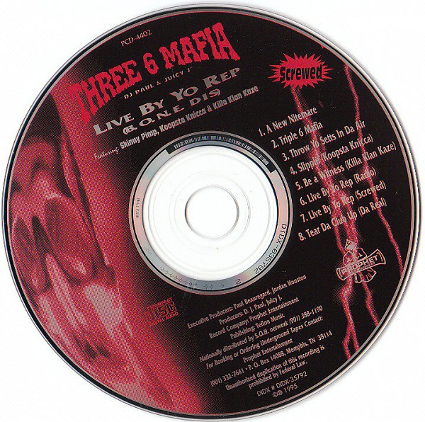 Three 6 Mafia (Hypnotize Minds, Prophet Entertainment) in Memphis | Rap ...