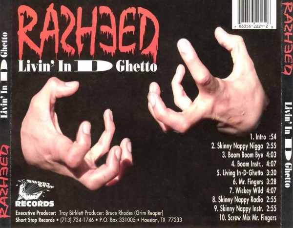 Livin In D Ghetto by Rasheed (CD 1994 Short Stop Records) in Houston ...