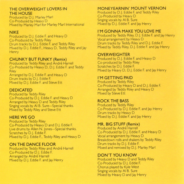 Living Large by Heavy D. & The Boyz (CD 1987 MCA Records) in Mount ...