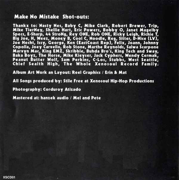 Make No Mistake by Cooley Roc (CD 1995 Xenosoul Records) in Seattle ...