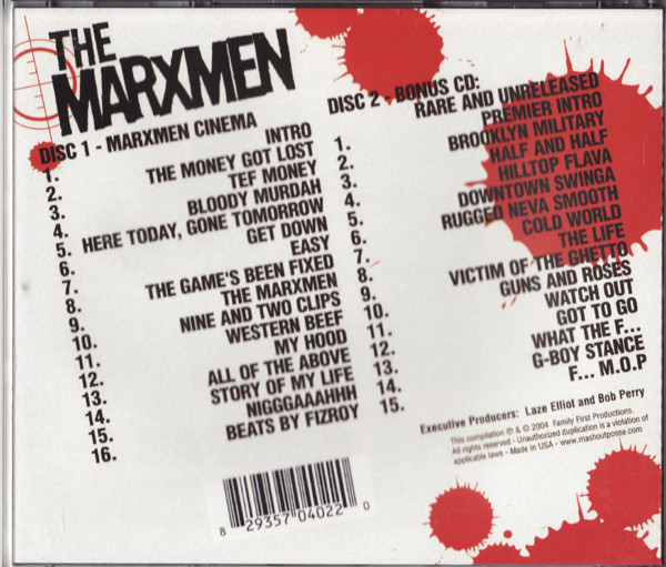Marxmen Cinema by M.O.P. (The Marxmen) (CD 2004 Family First ...