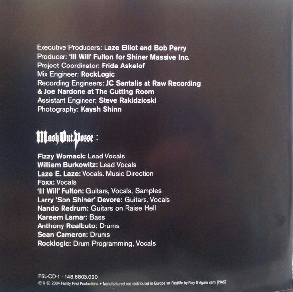 Mash Out Posse by M.O.P. (CD 2004 Fastlife) in New York City | Rap ...