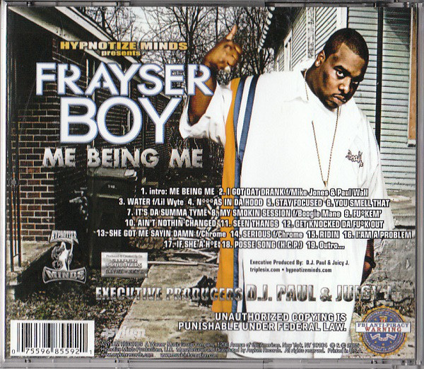 Me Being Me by Frayser Boy (CD 2005 Asylum Records) in Memphis | Rap ...