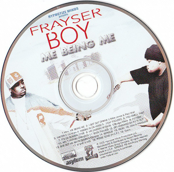 Me Being Me by Frayser Boy (CD 2005 Asylum Records) in Memphis | Rap ...