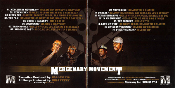 Mercenary Movement by The Mercenaries (CD 2010 Mercenary Entertainment ...