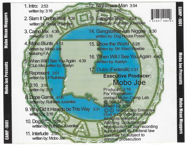 Mobo Camp by Mobo Mean Muggers (CD 1999 Mobo Records) in New Orleans ...