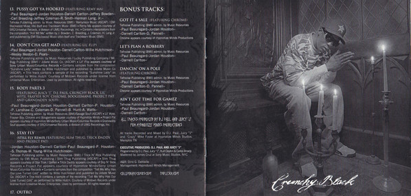 Most Known Unknown by Three 6 Mafia (CD 2005 Columbia) in Memphis | Rap ...