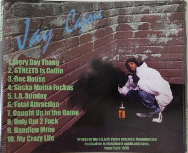 My Crazy Life Vol. 1 by Jay Capone (CD 1999 Not On Label) in Gardena ...