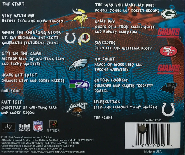 NFL Jams by Various (CD 1996 Castle Records) in | Rap - The Good Ol'Dayz
