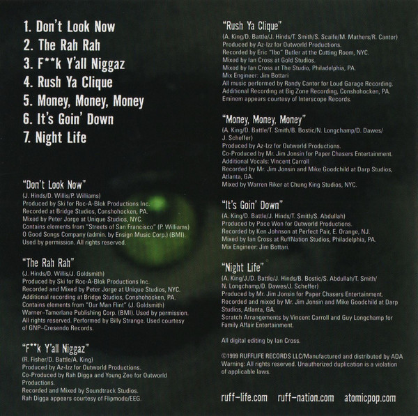Night Life by Outsidaz (CD EP 2000 Family Affair) in Newark | Rap - The ...
