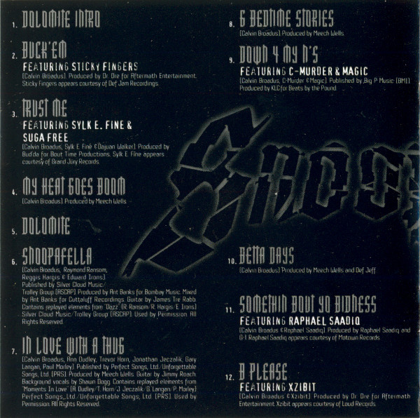 No Limit Top Dogg by Snoop Dogg (CD 1999 No Limit Records) in Long ...