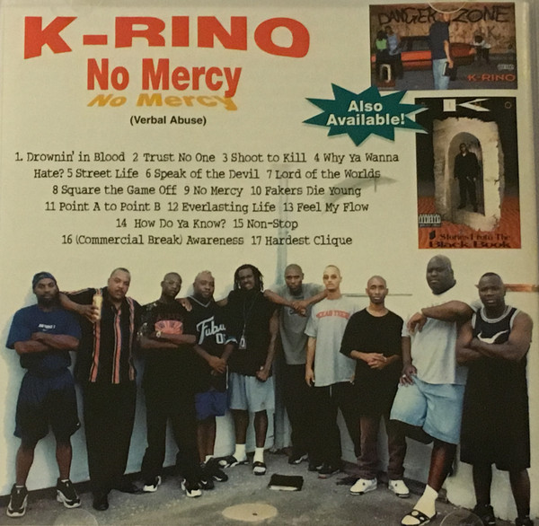 No Mercy by K-Rino (CD 1999 Electric City Records) in Houston | Rap ...