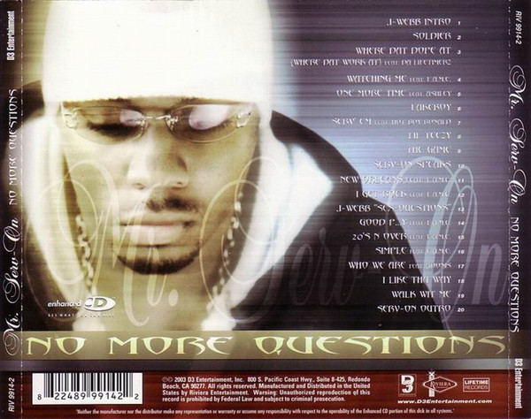 No More Questions by Mr. Serv-On (CD 2003 D3 Entertainment) in New ...