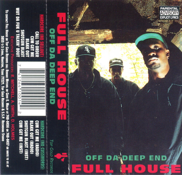 Off Da Deep End by Full House (Tape 1992 Top Gold Records) in Houston ...