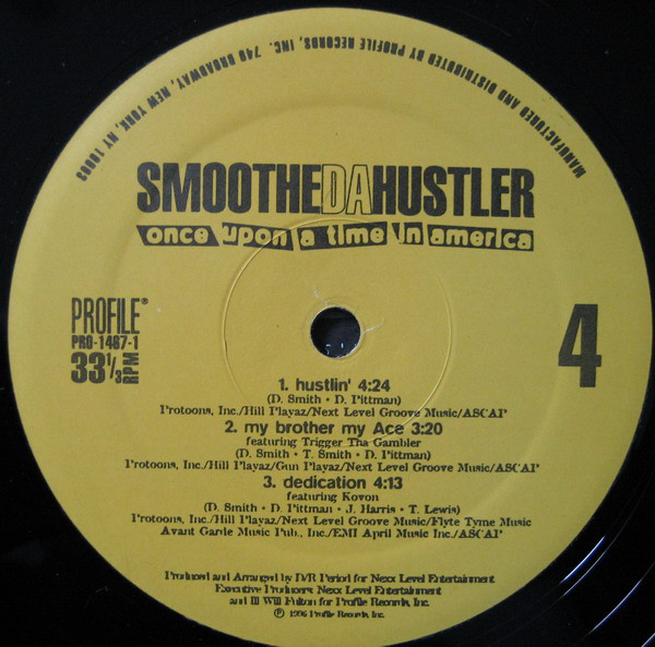 Once Upon A Time In America by Smoothe Da Hustler (LP 1996 Profile ...