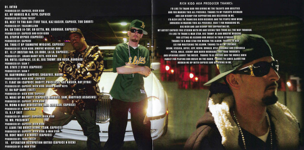 Operation Occupation by Caprice (CD 2007 Big Rich Records) in Oakland ...