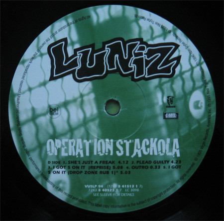 Operation Stackola by Luniz (LP 1995 C-Note Records) in Oakland | Rap ...