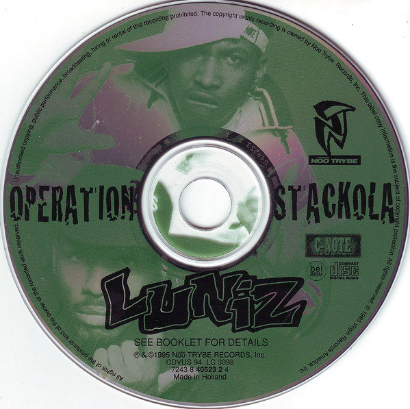 Operation Stackola by Luniz (CD 1995 C-Note Records) in Oakland | Rap ...