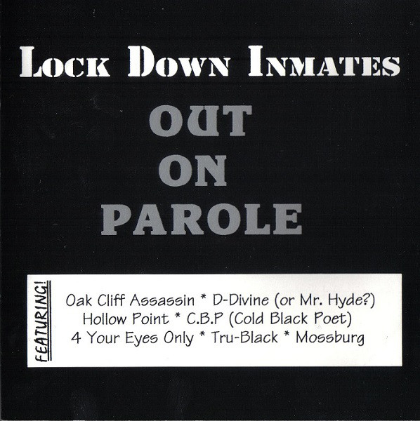 Out On Parole by Lock Down Inmates (CD 1993 Lock Down Productions) in ...