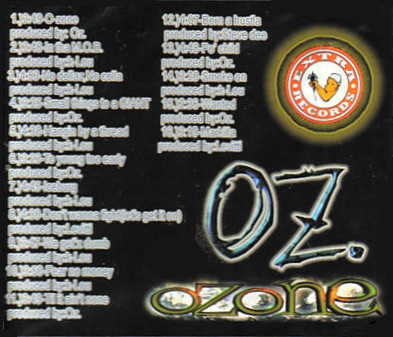 Ozone by OZ (CD 1999 Extra Records) in Sacramento | Rap - The Good Ol'Dayz