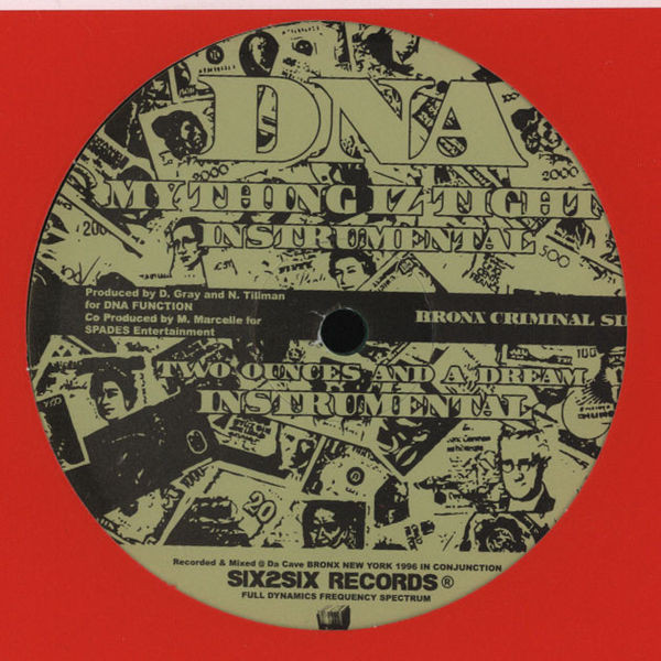 Paperchase by DNA (Vinyl 2011 Six2Six Records) in New York City | Rap ...