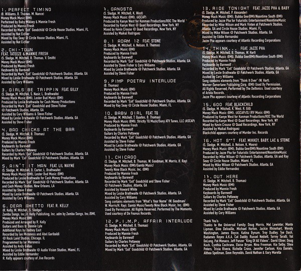 Perfect Timing by Boo & Gotti (CD 2003 Universal Records) in Chicago ...