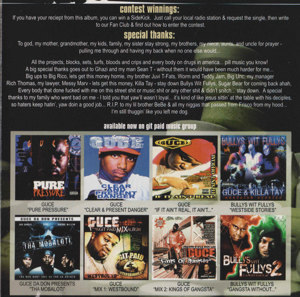 Pill Music "The Rico Act" Vol. 1 by Guce (CD 2005 Git Paid Music Group ...