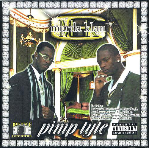 Pimp Tyte by Murda Klan G's (CD 2000 Big Face Records) in Abbeville ...