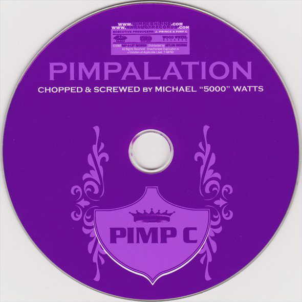 Pimpalation (The Pimp Is Free!) by Pimp C (CD 2006 Rap-A-Lot 4 Life) in ...