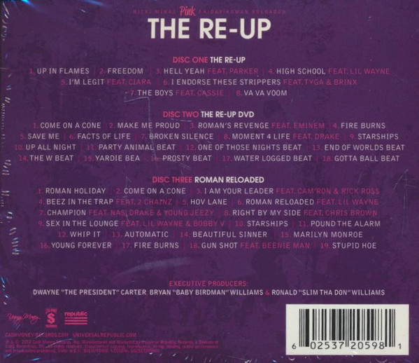 Pink Friday: Roman Reloaded - The Re-Up by Nicki Minaj (CD+DVD 2012 ...
