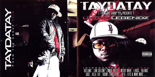 Presents Urban Legendz by Taydatay (CD 2005 Five Star Entertainment) in ...