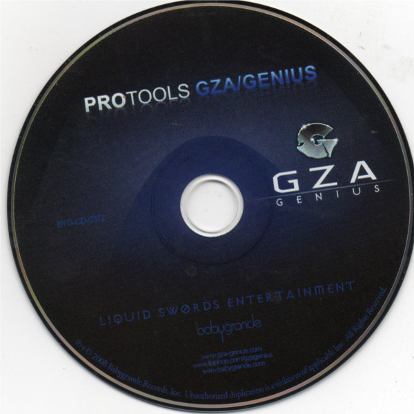Pro Tools by GZA / Genius (CD 2008 Babygrande) in New York City | Rap ...