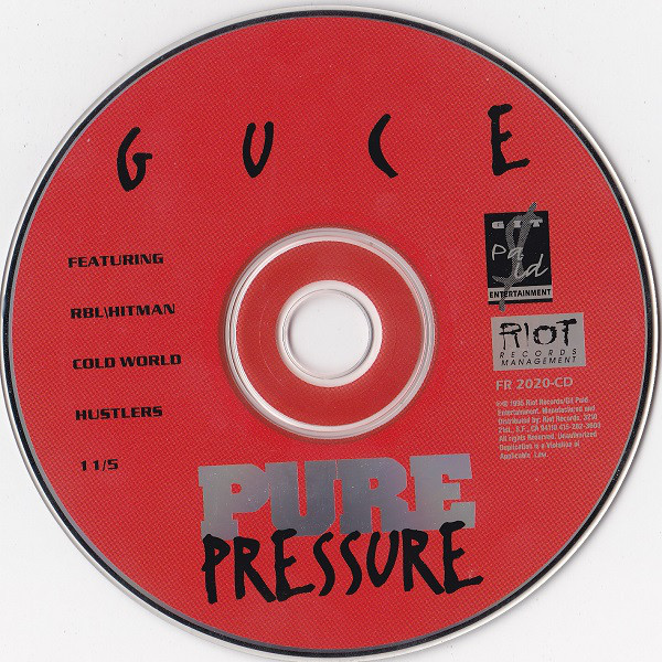 Pure Pressure by Guce (CD 1995 Git Paid Entertainment) in San Francisco ...
