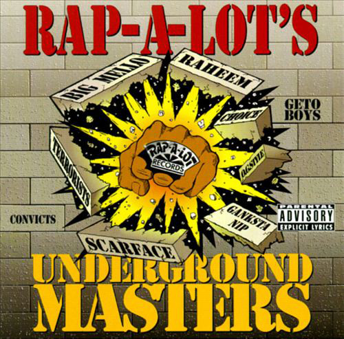Rap-A-Lot's Underground Masters by Various (CD 1992 Priority Records ...