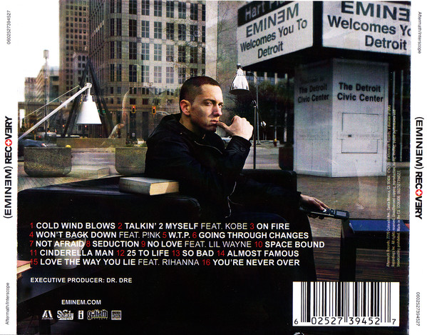 Recovery by Eminem (CD 2010 WEB Entertainment) in Detroit | Rap - The ...