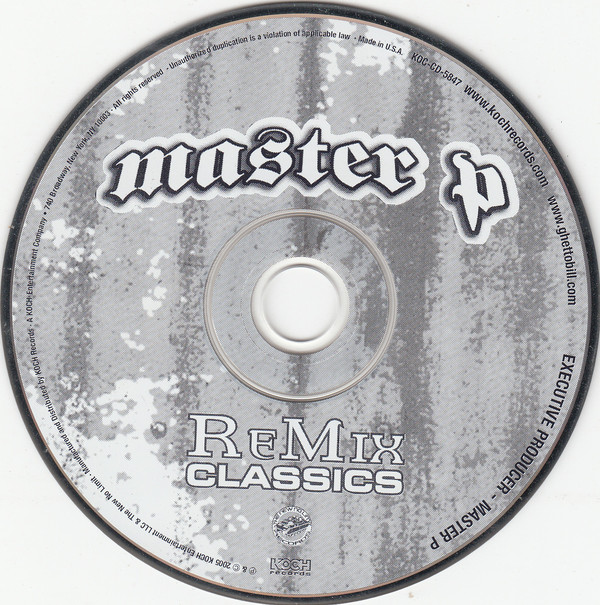 Remix Classics by Master P (CD 2011 Koch Records) in New Orleans | Rap ...